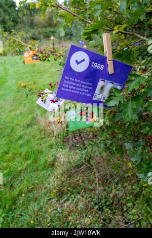 Apple Day at Suffolk Wildlife Trust's Foxburrow Farm near Melton in ...