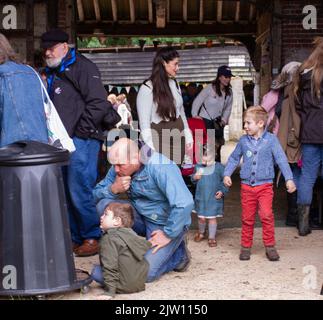 Apple Day at Suffolk Wildlife Trust's Foxburrow Farm near Melton in ...