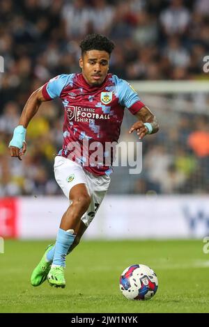 West Bromwich, UK. 02nd Sep, 2022. Daryl Dike #12 of West Bromwich ...