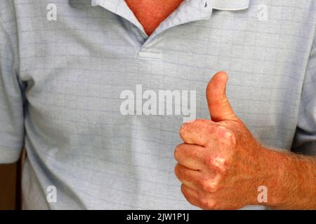 Symbol of acceptance and approval shown by a hand gesture Stock Photo ...