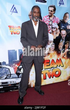 Los Angeles, California: Mark Ridley-Thomas Bridge in Baldwin Hills ...