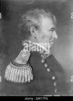 A painted portrait of Zachary Taylor. Taylor was the twelfth president ...