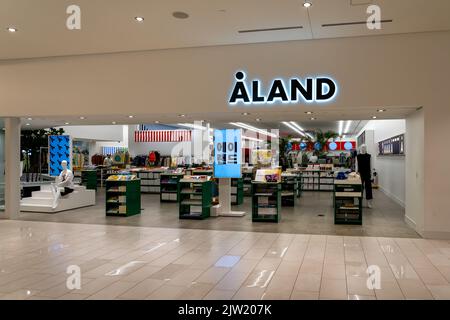 East Rutherford, NJ, USA - August 22, 2022: American Dream mall in East ...