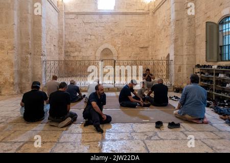 Nabi Samuel - Tomb of the Prophet Samuel, near Jerusalem in Judea ...