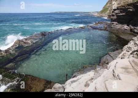 The bogie hole an ocean bath built in the 19th century using convict ...