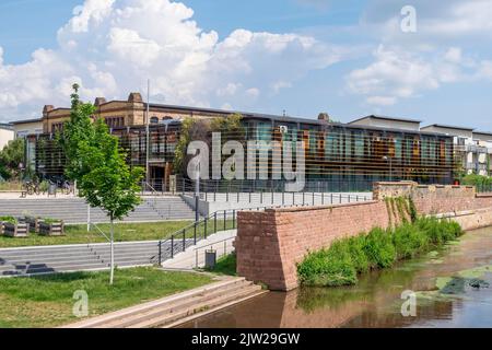 City Library, Landau, Palatinate, Rhineland-Palatinate, Germany Stock ...