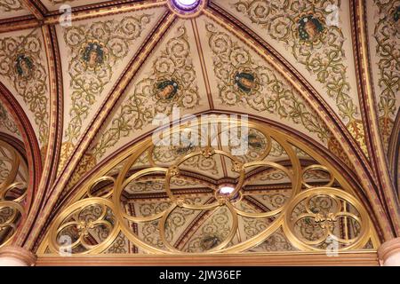 Arched ceilings, Mount Stuart, Isle of Bute, Scotland Stock Photo - Alamy