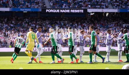 Madrid, Spain. 03rd Sep, 2022. La Liga Spanish La Liga soccer match ...