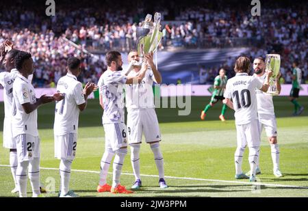 Madrid, Spain. 03rd Sep, 2022. La Liga Spanish La Liga soccer match ...