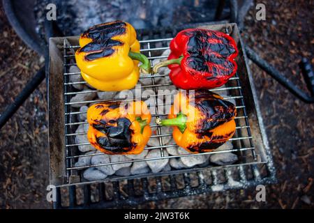 High angle shot of a delicious fresh warm cup of black coffee Stock ...
