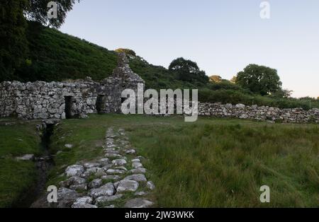 The Holy Well of Ffynnon Gybi, Llangybi, Gwynedd, Wales, UK Stock Photo ...