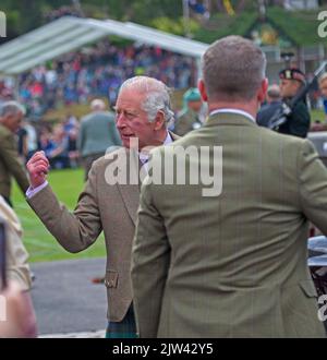 Braemar, Aberdeenshire Scotland, UK. 3rd September 2022. Braemar Royal ...