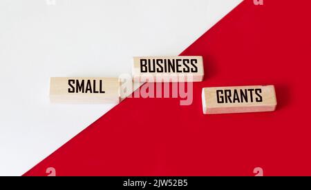 Small Business Grants symbol. Concept words Small Business Grants on ...