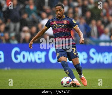 Chris Willock #7 of QPR during the pre-game warmup during the Sky Bet ...