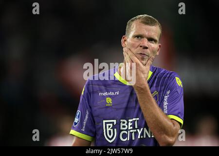 naROTTERDAM - Henk Veerman of FC Volendam disappointed during the Dutch ...