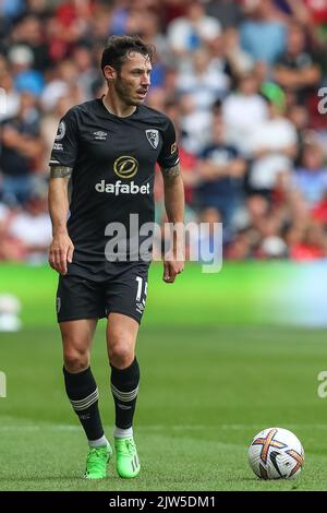 Nottingham, UK. 03rd Sep, 2022. Cheikhou Kouyate #21 of Nottingham ...