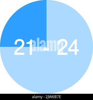 Time zone color-coded icons, three hours each Stock Vector Image & Art ...