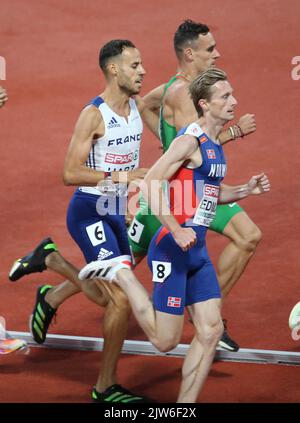 Azzedine Habz of France ,Ferdinand Kvan Edman of Norway and Istvan ...