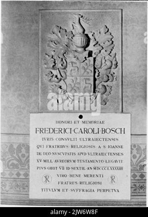 Interior of the St. Joannes de Deo hospital (Mariaplaats 28) in Utrecht ...