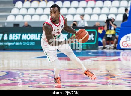 Dee Bost of Bulgaria in action Stock Photo - Alamy