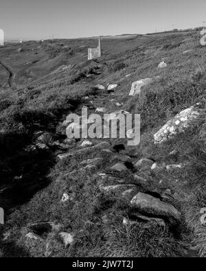 Exploring the old mine of Rinsey Cornwall. Stunning views over the ...