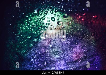 Abstraction multi colored water drop. Background pattern for design ...