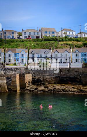 A view of Porthleven Harbour in Cornwall,UK Stock Photo - Alamy