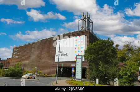 RTL Media Group Germany in Cologne. Broadcast center of Mediengruppe ...
