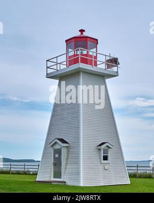 St. Marks Lighthouse, built in 1831 of brick and mortar, stands at the ...