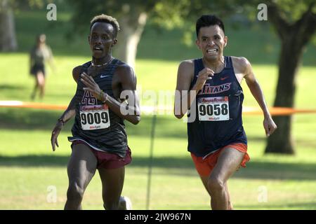 Nixon Korir of Azusa Pacific defeats Alexis Garcia of Cal State ...