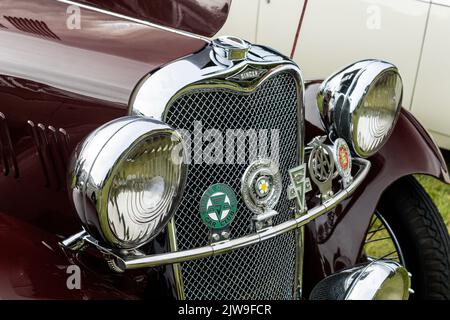 Singer Le Mans. Hoghton Tower Classic Car Show 2022 Stock Photo - Alamy