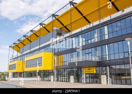 Aachen september 2022: Alemannia Aachen's Tivoli football stadium Stock ...