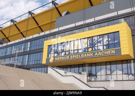 Aachen september 2022: Alemannia Aachen's Tivoli football stadium Stock ...