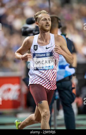 William Kincaid of the USA competing in the men's 5000m during the ...