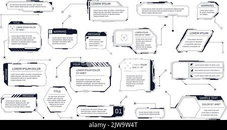 Callout title. Call text graphic, modern infographic layout titles and ...