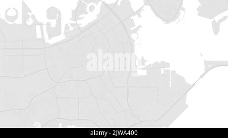 Vector city map of Manama Bahrain Stock Vector Image & Art - Alamy