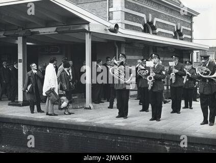 Image of the music corps of the Delft police music association ...