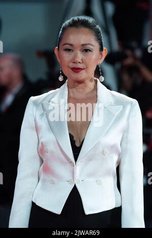 Hong Chau attending The Whale Premiere during the 79th Venice ...