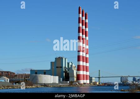 Tufts Cove Generating Station in Dartmouth, Nova Scotia, Canada, a Nova ...