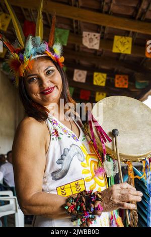 Sonsonate, El Salvador. 04th Sep, 2022. Tatiana Melisa Pila (R2), 12 ...