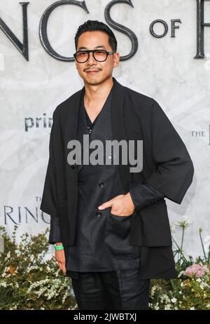 Wayne Che Yip seen attending the Global Premiere For "The Lord Of The ...