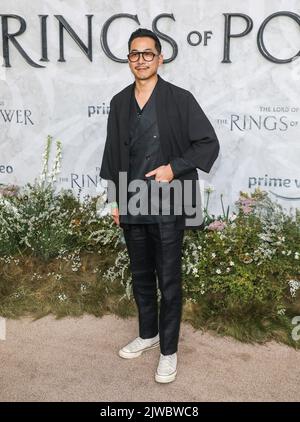 Wayne Che Yip seen attending the Global Premiere For "The Lord Of The ...