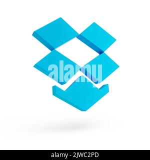 dropbox, Social Media Background Stock Photo - Alamy