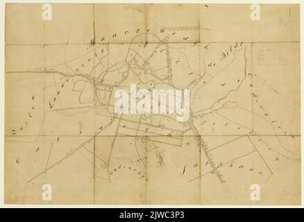 Map of the city of Utrecht with immediate surroundings; With ...