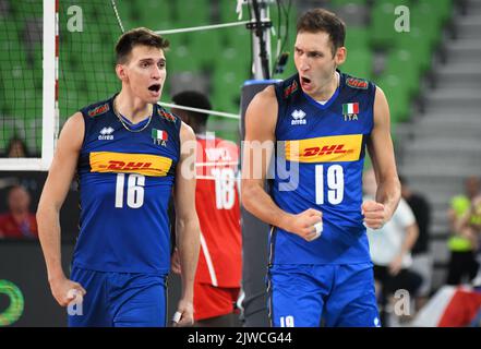 Yuri Romano, Roberto Russo (Italy). Volleyball World Championship 2022 ...
