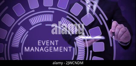 Conceptual display Event Managementcreation and development of large ...