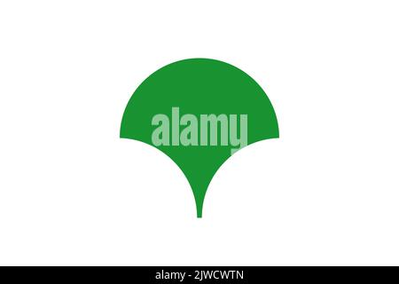 Vector icon Tokyo Metropolis flag isolated on white background. Tokyo ...