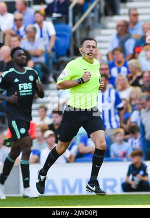 Referee Tony Harrington during the Premier League match West Ham United ...