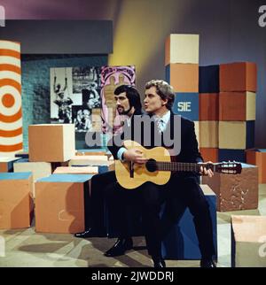 David and Jonathan, englisches Pop Duo, Roger Cook und Roger Greenaway ...