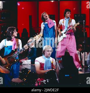 Disco, ZDF Musiksendung, Deutschland, 1977, Auftritt der Band Dead End ...